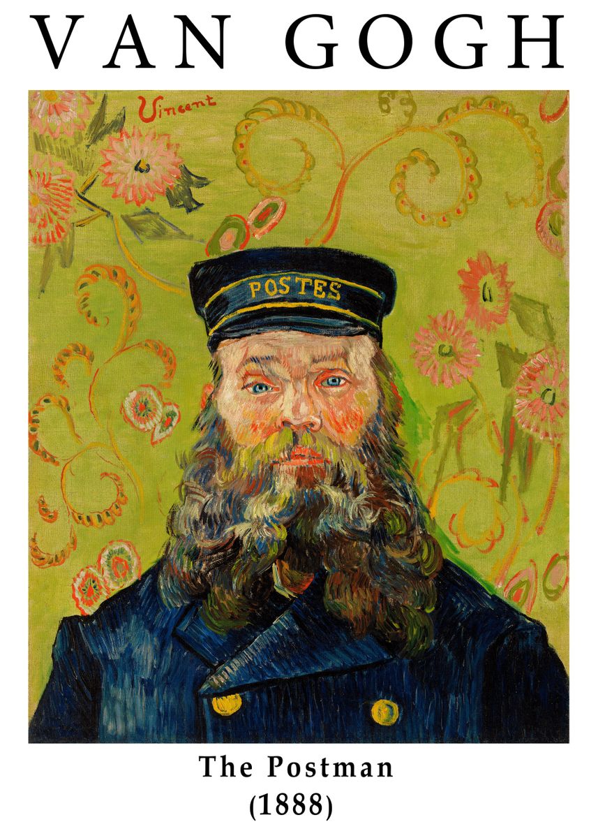 'The Postman' Poster, picture, metal print, paint by Barry Allen | Displate