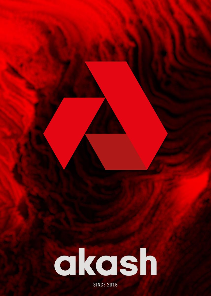 'Akash Network' Poster, picture, metal print, paint by Vuk | Displate