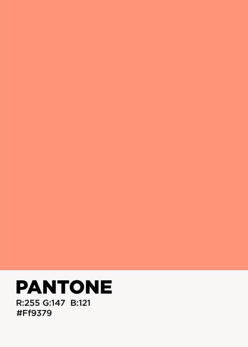 'pantone color' Poster, picture, metal print, paint by Top Collection ...