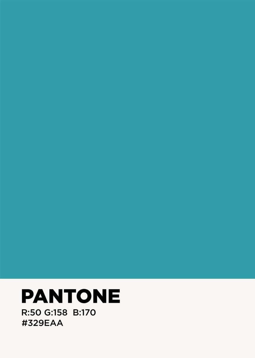 'pantone color' Poster, picture, metal print, paint by Top Collection ...