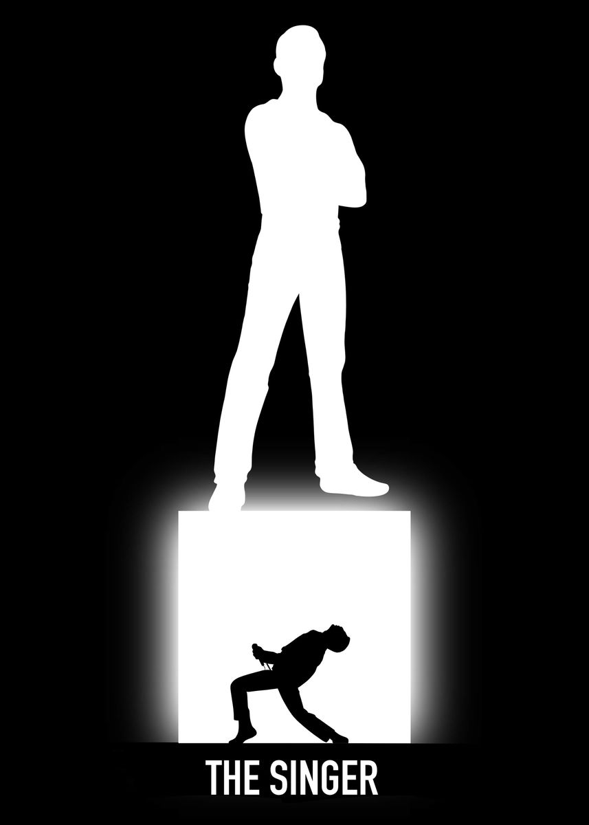 'The Singer' Poster, picture, metal print, paint by ArtThree Studio ...