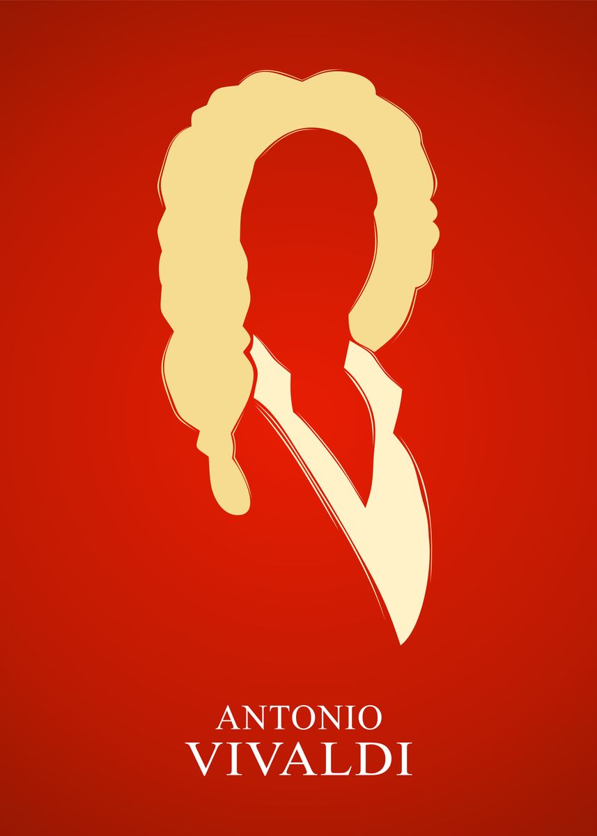 'Antonio Vivaldi' Poster, picture, metal print, paint by Wahyu Aji ...
