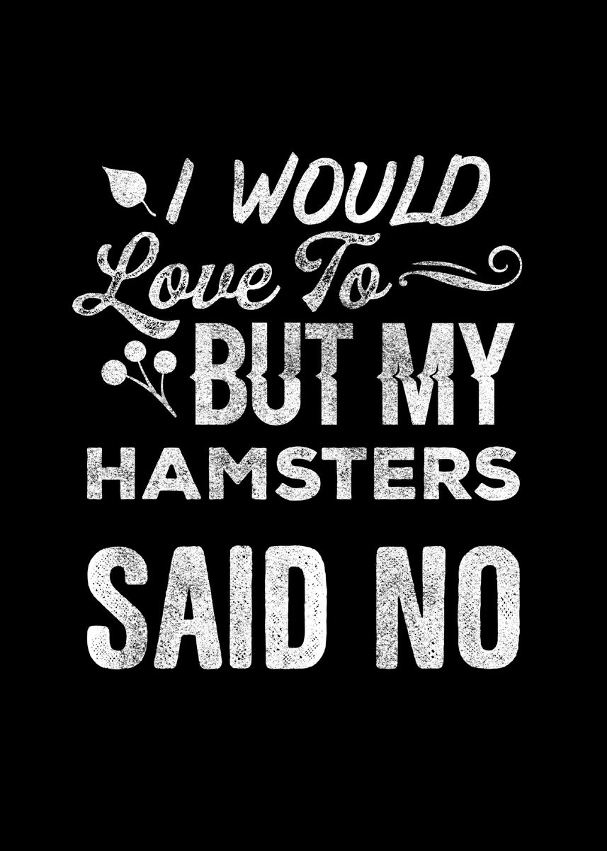 'Hamster' Poster by Hoang Long | Displate