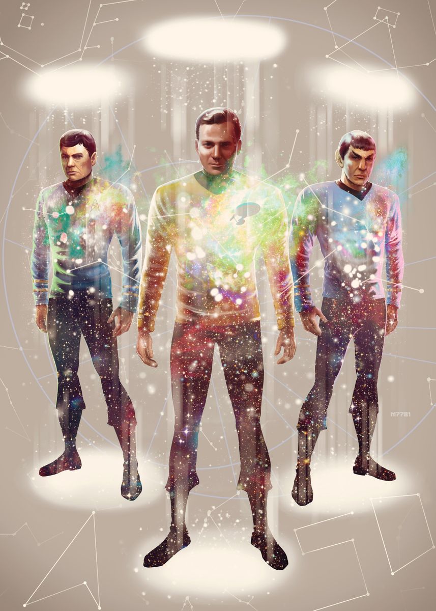 'Boldly Go by DAlfonso' Poster, picture, metal print, paint by Star ...