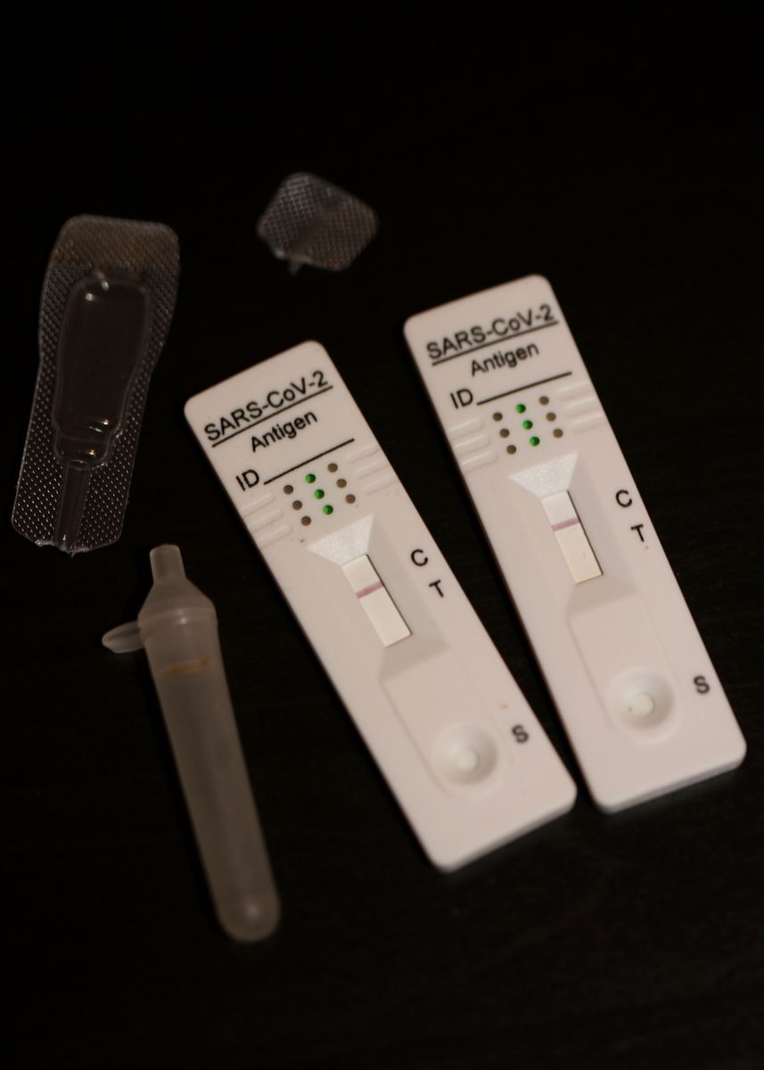 'Covid virus negative test' Poster, picture, metal print, paint by ...