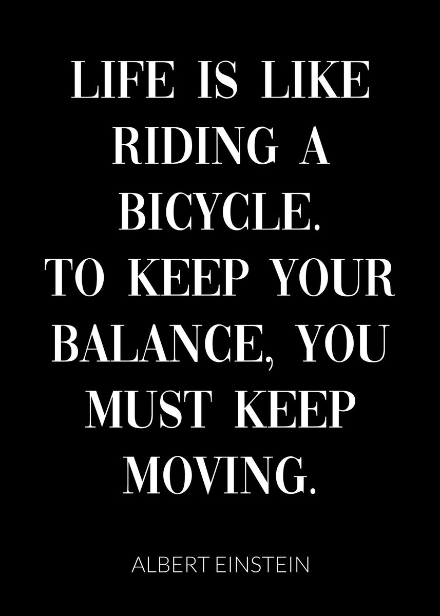 'Albert Einstein Quote' Poster by dkDesign | Displate