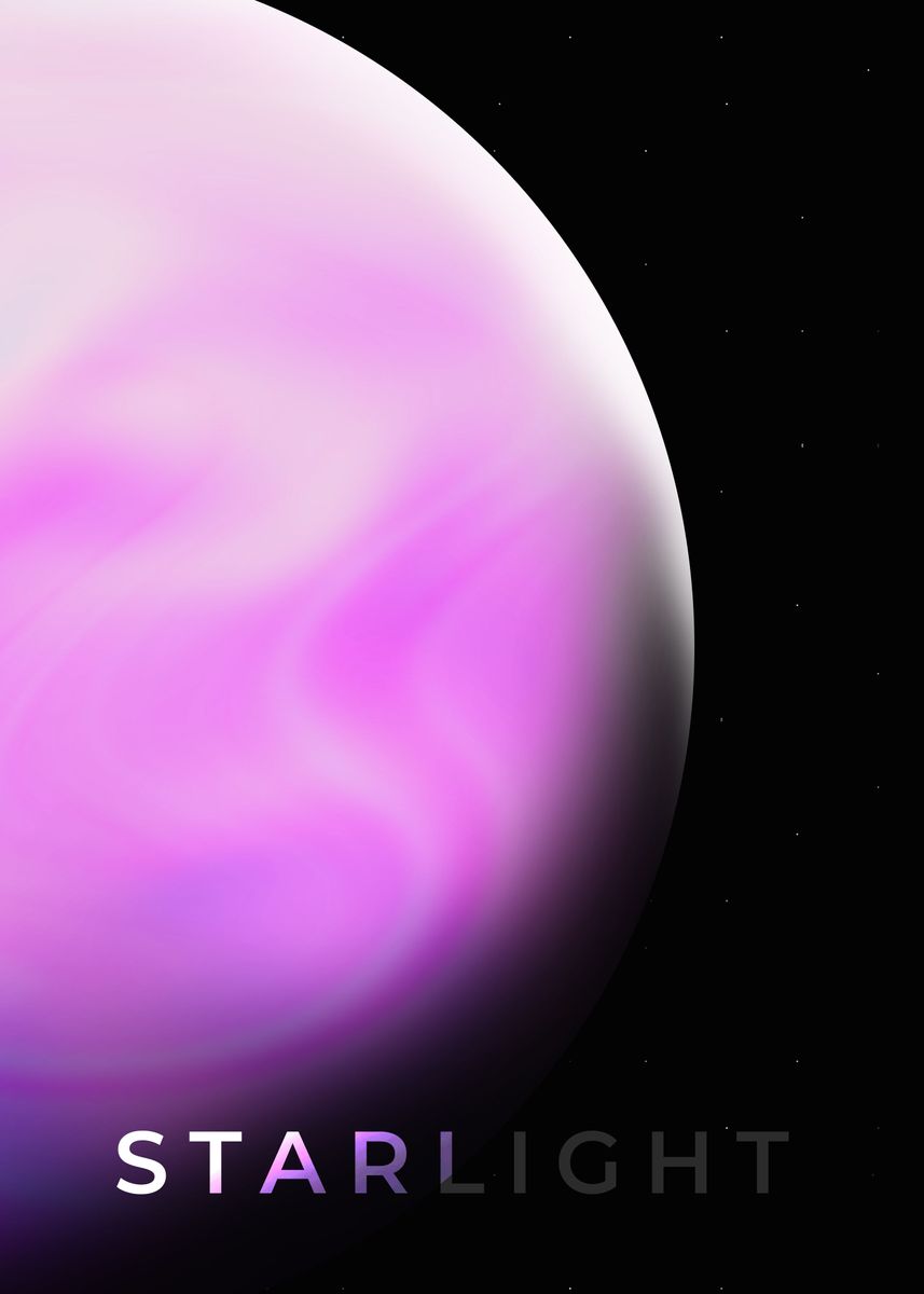 'Starlight Poster' Poster, picture, metal print, paint by ...