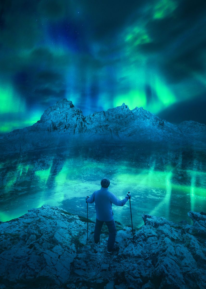 'EVERLAST' Poster, picture, metal print, paint by Aron Visuals | Displate