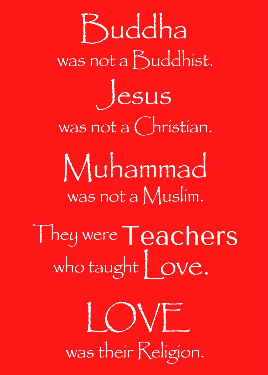 'One Love For All' Poster by Lana Meyers | Displate