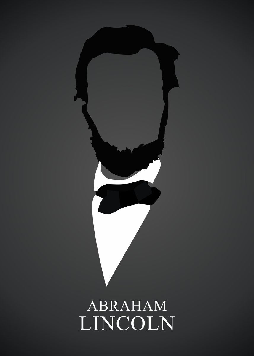 'Abraham Lincoln' Poster, picture, metal print, paint by Wahyu Aji ...