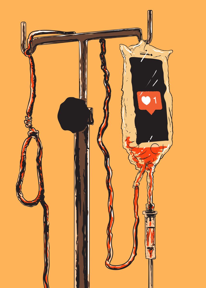 'LIfeline' Poster by AJ van Niekerk | Displate