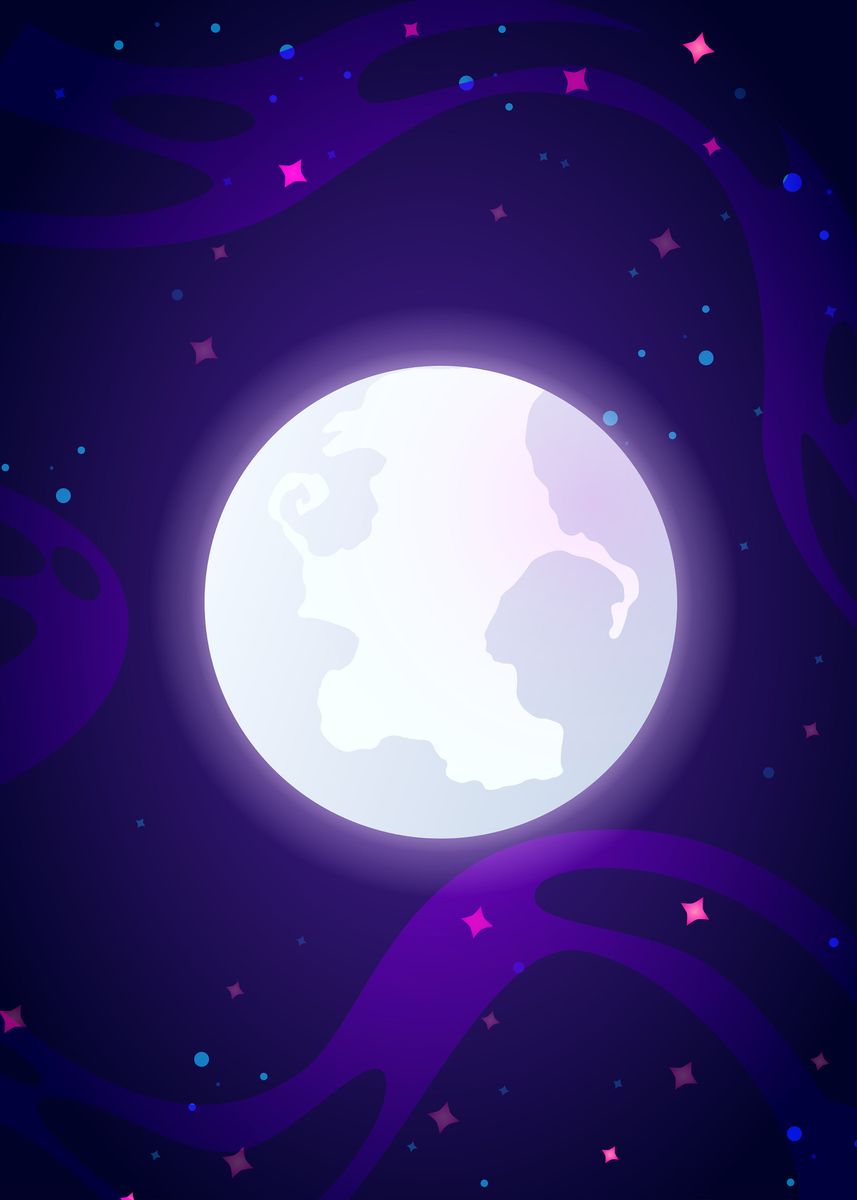 'The Supermoon' Poster by metalbg | Displate