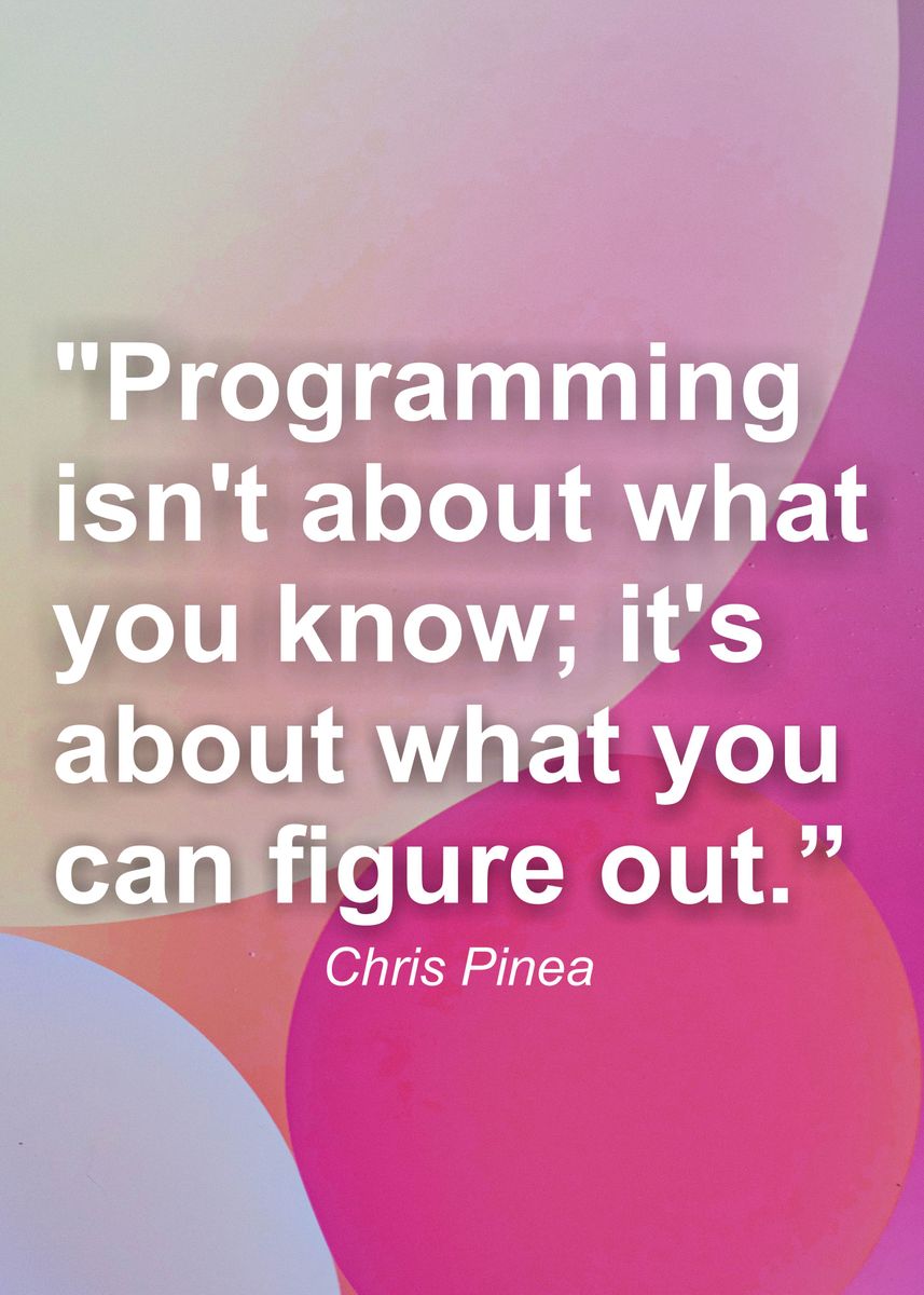 'Programmer Quotes' Poster, picture, metal print, paint by Masmus Art ...