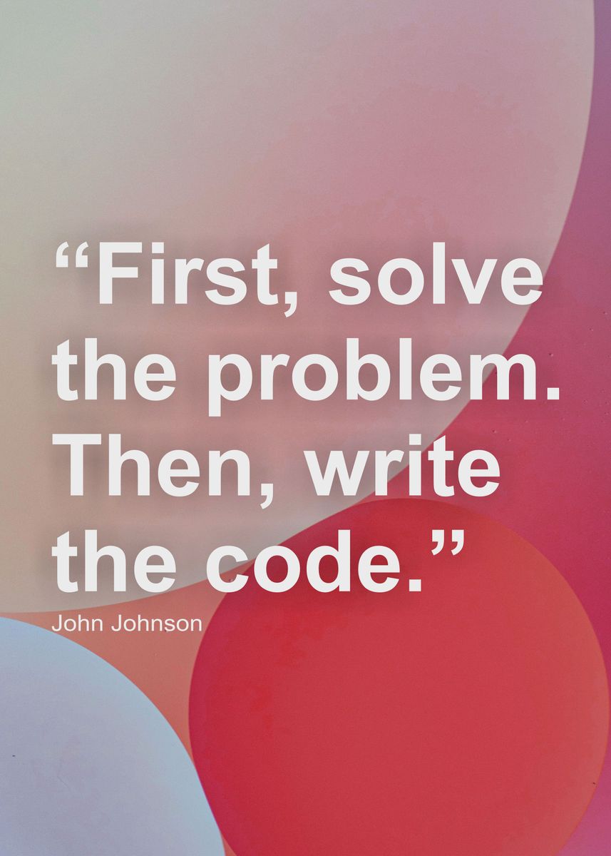 'Programmer Quotes' Poster, picture, metal print, paint by Masmus Art ...