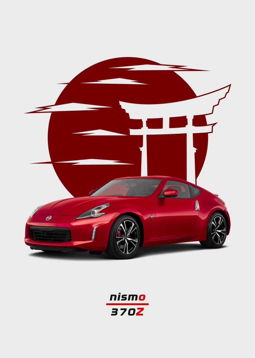 'Nissan 370Z' Poster, picture, metal print, paint by Faissal Thomas ...