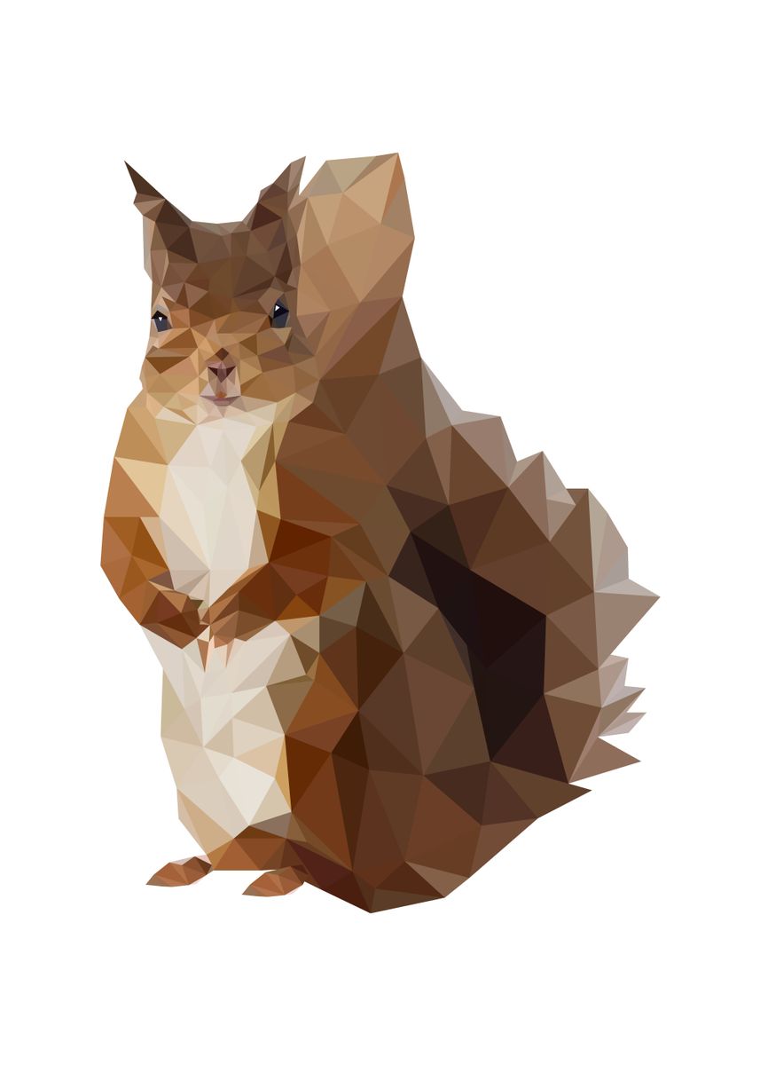 'Squirrel ' Poster by Art Day Creative | Displate