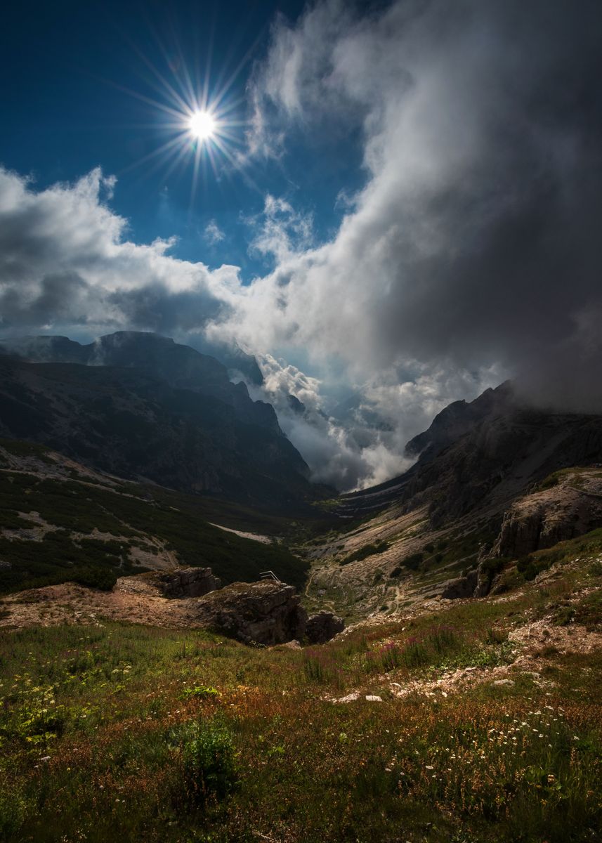 'fog clearing' Poster, picture, metal print, paint by alex neumayer ...