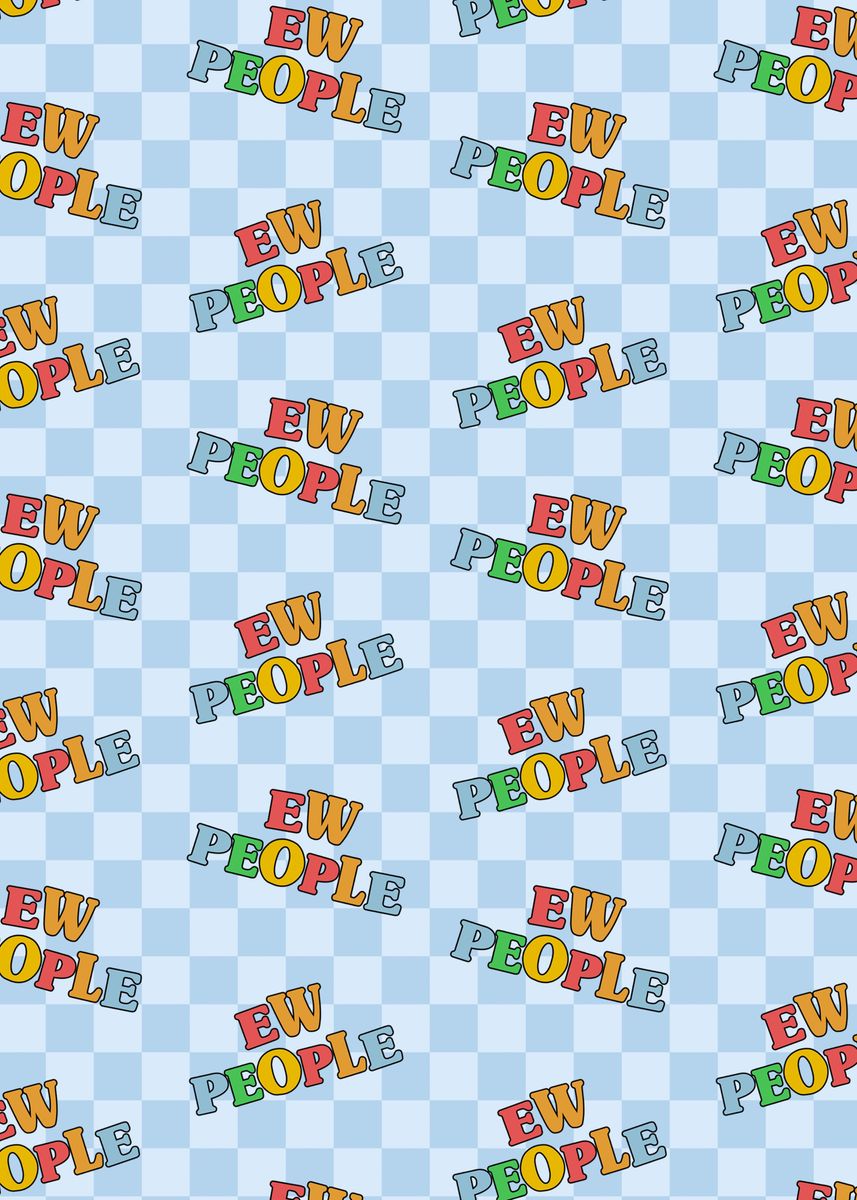 'Kidcore Ew People Retro' Poster by AestheticAlex | Displate