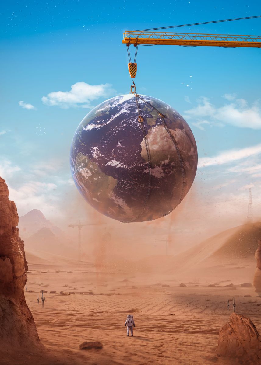 'World Builder' Poster by Iamtripsy | Displate