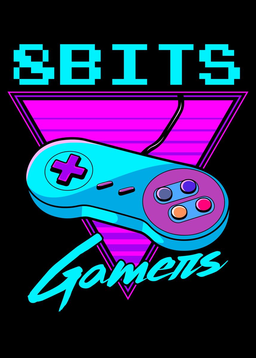 'Gaming' Poster, picture, metal print, paint by Motivation ManiaC ...