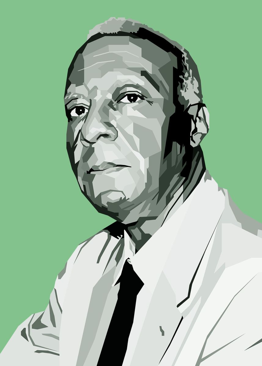 'A Philip Randolph' Poster by NGUYEN DINH LONG | Displate
