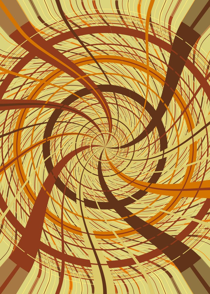 'Vortex ' Poster, picture, metal print, paint by Gaspar Avila | Displate