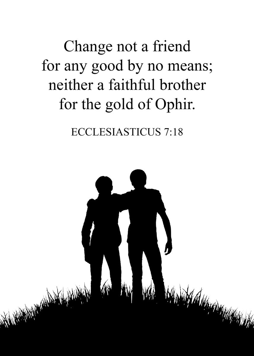 'A Faithful Brother' Poster, picture, metal print, paint by ABConcepts ...