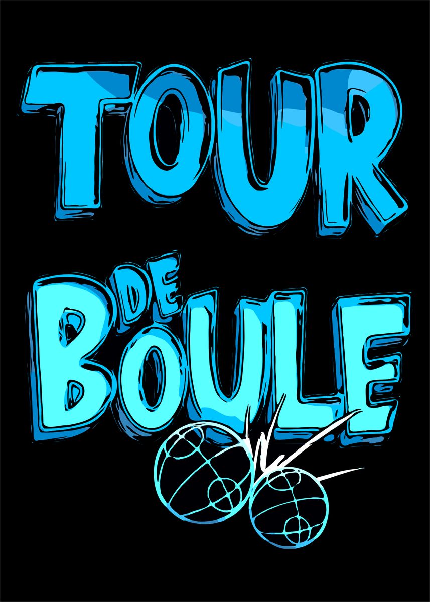 'Boule Petanque Wall Art' Poster, picture, metal print, paint by ...