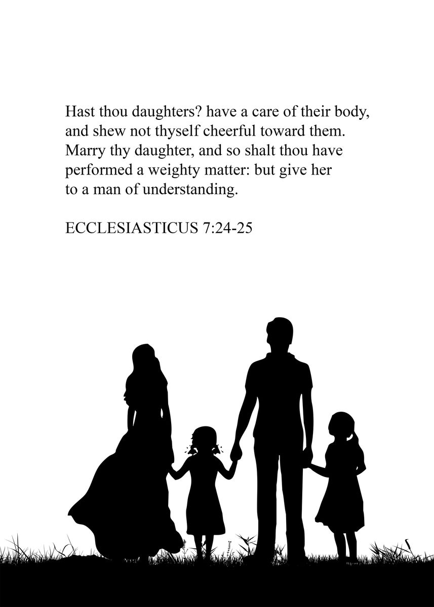 'Protect your daughters' Poster by ABConcepts | Displate