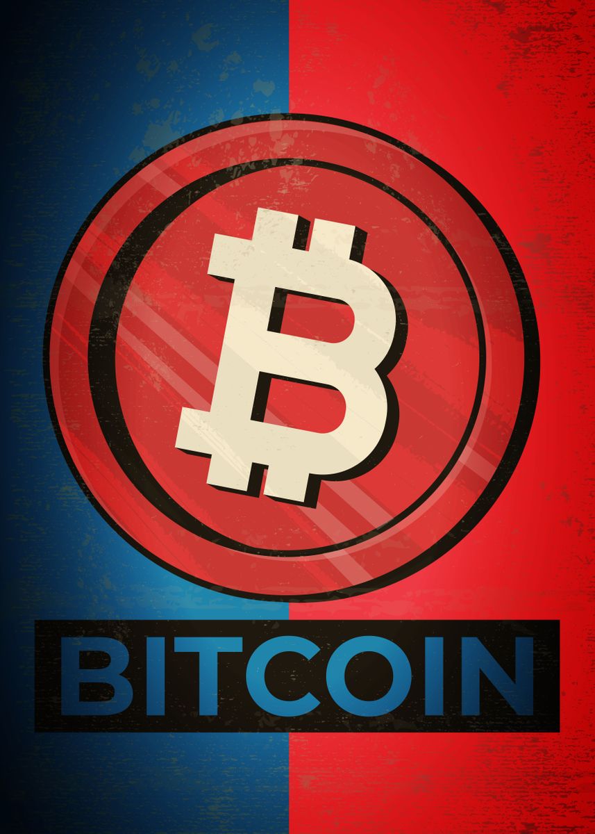 'Bitcoin' Poster by BestPrints | Displate
