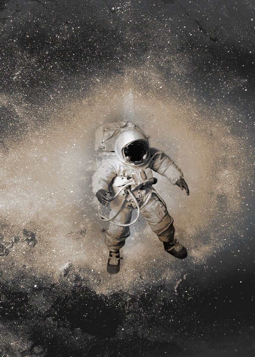 'Space' Poster, picture, metal print, paint by Laura Winstead | Displate