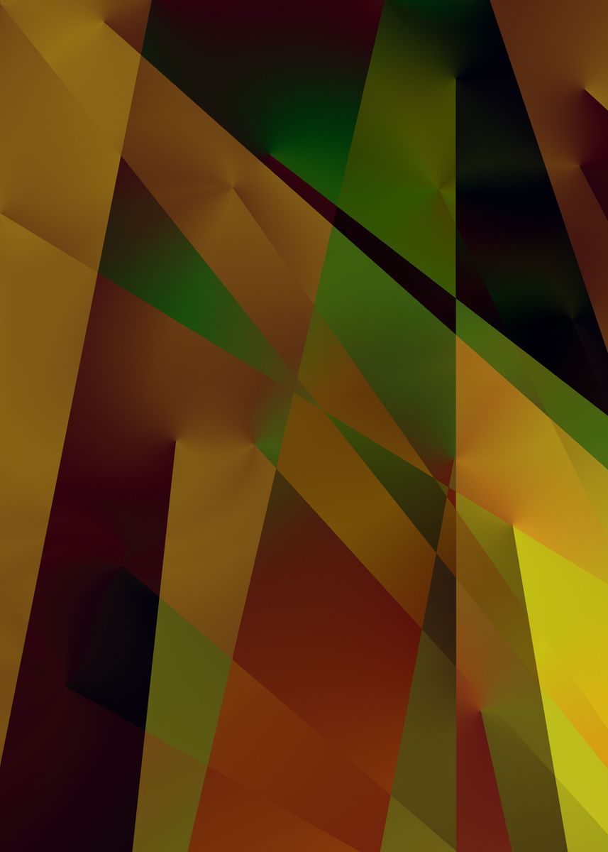 'Reeds' Poster, picture, metal print, paint by Diji Bob | Displate