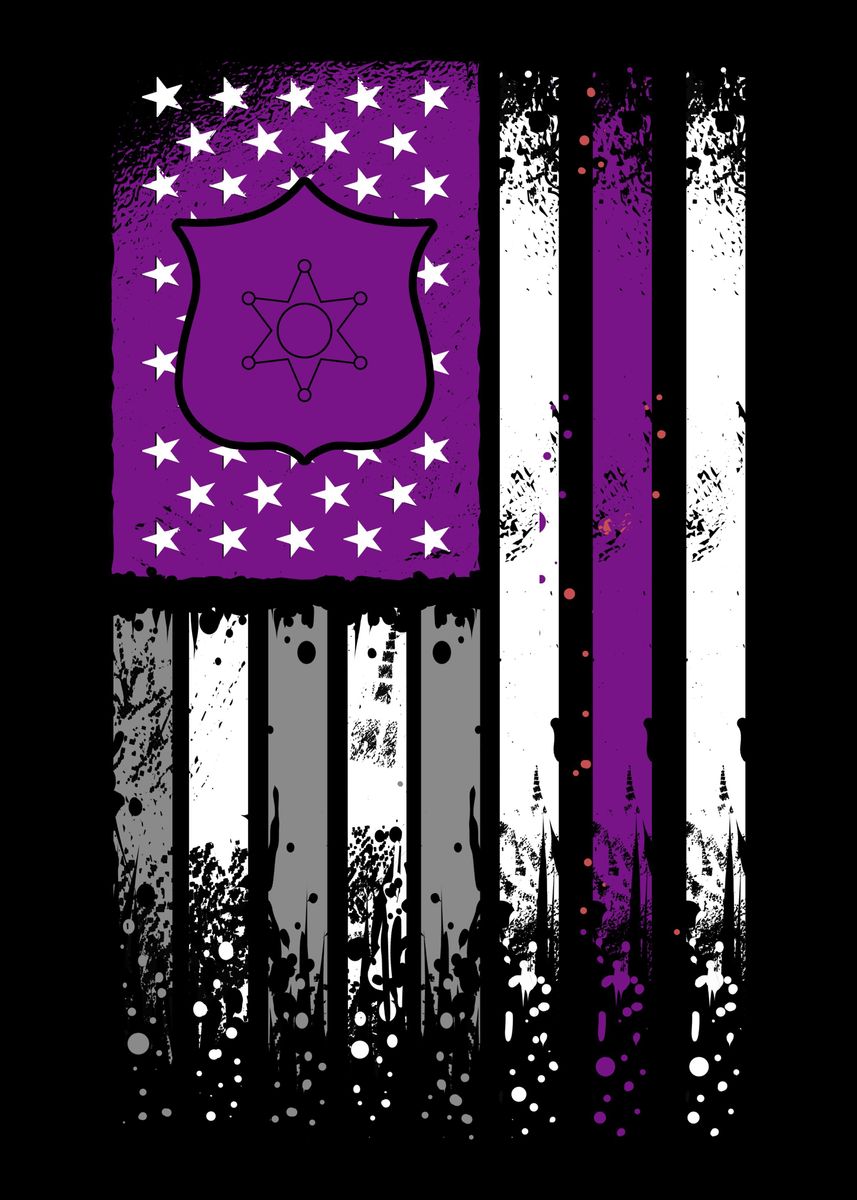 'Security Guard Officer' Poster, picture, metal print, paint by ...