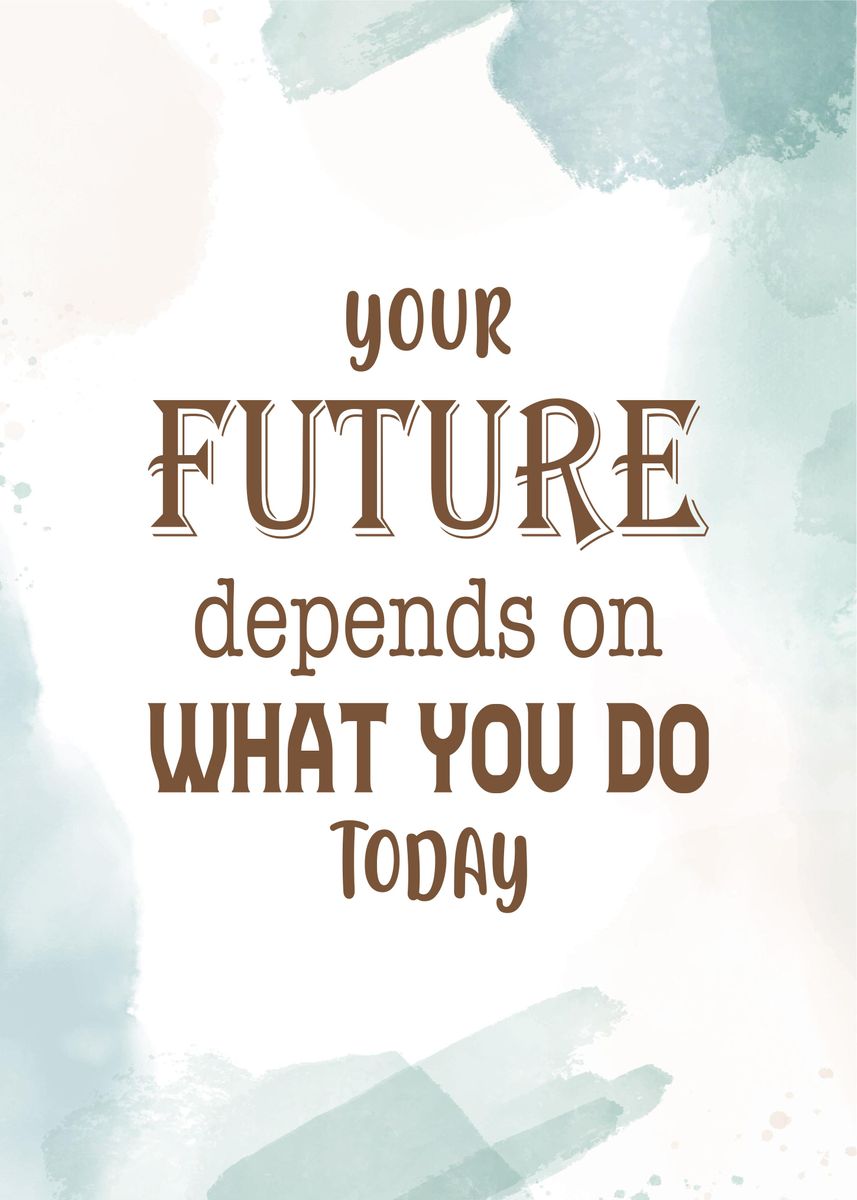 'Future' Poster, picture, metal print, paint by Neon Moon | Displate