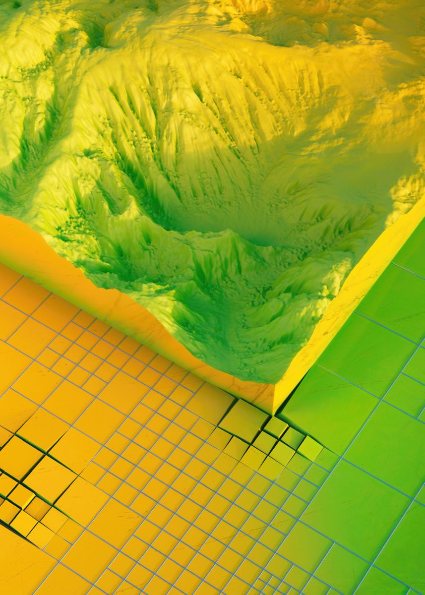 'Hyperland' Poster by Shørsh | Displate