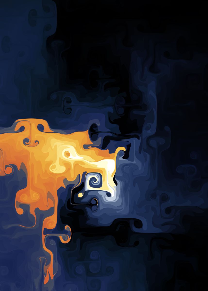 'Blackbody Radiation' Poster, picture, metal print, paint by Thomas ...