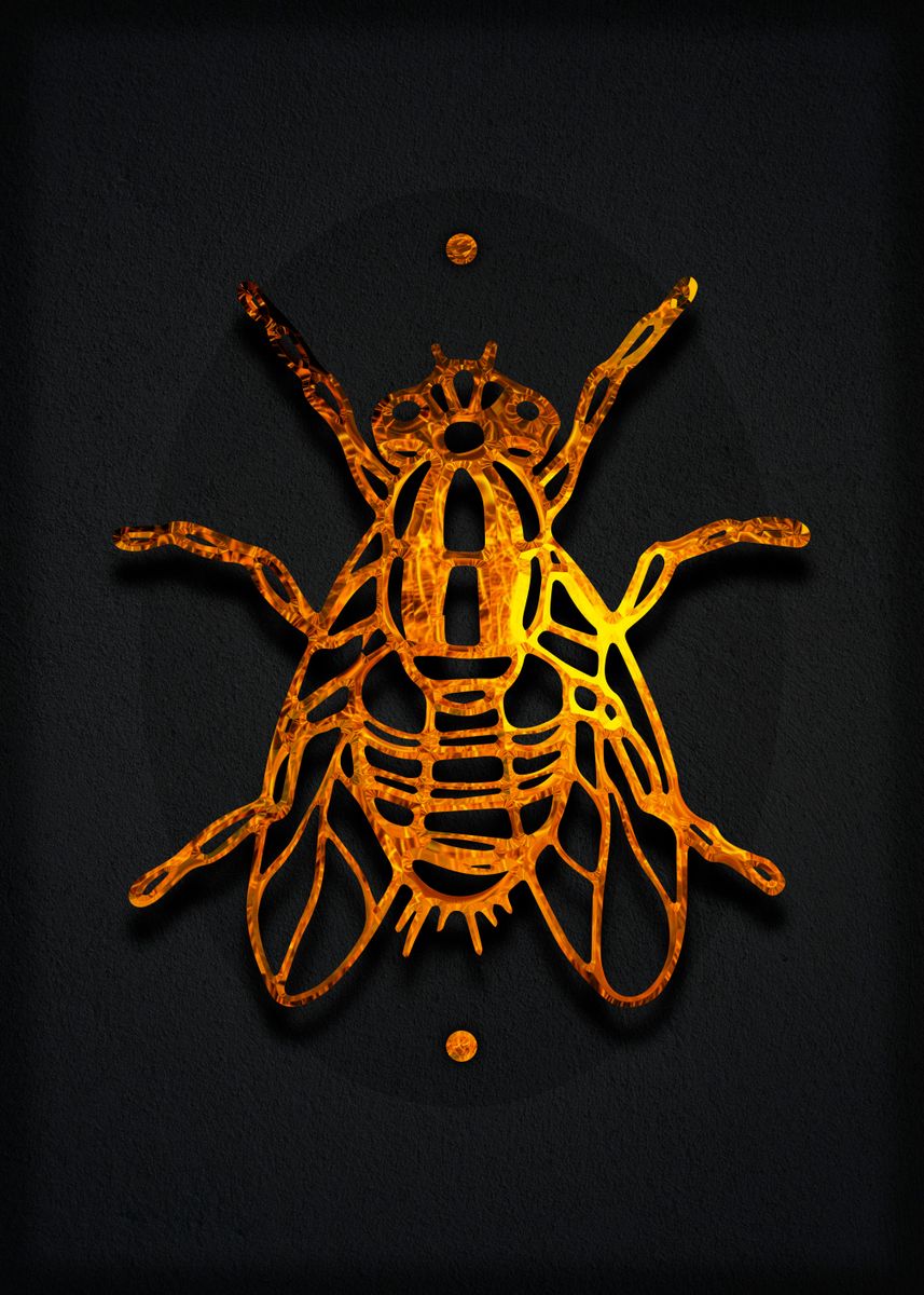 'Fly' Poster by Ray Diaz | Displate