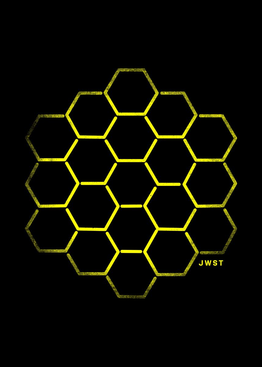 'JWST' Poster, picture, metal print, paint by rocket man | Displate