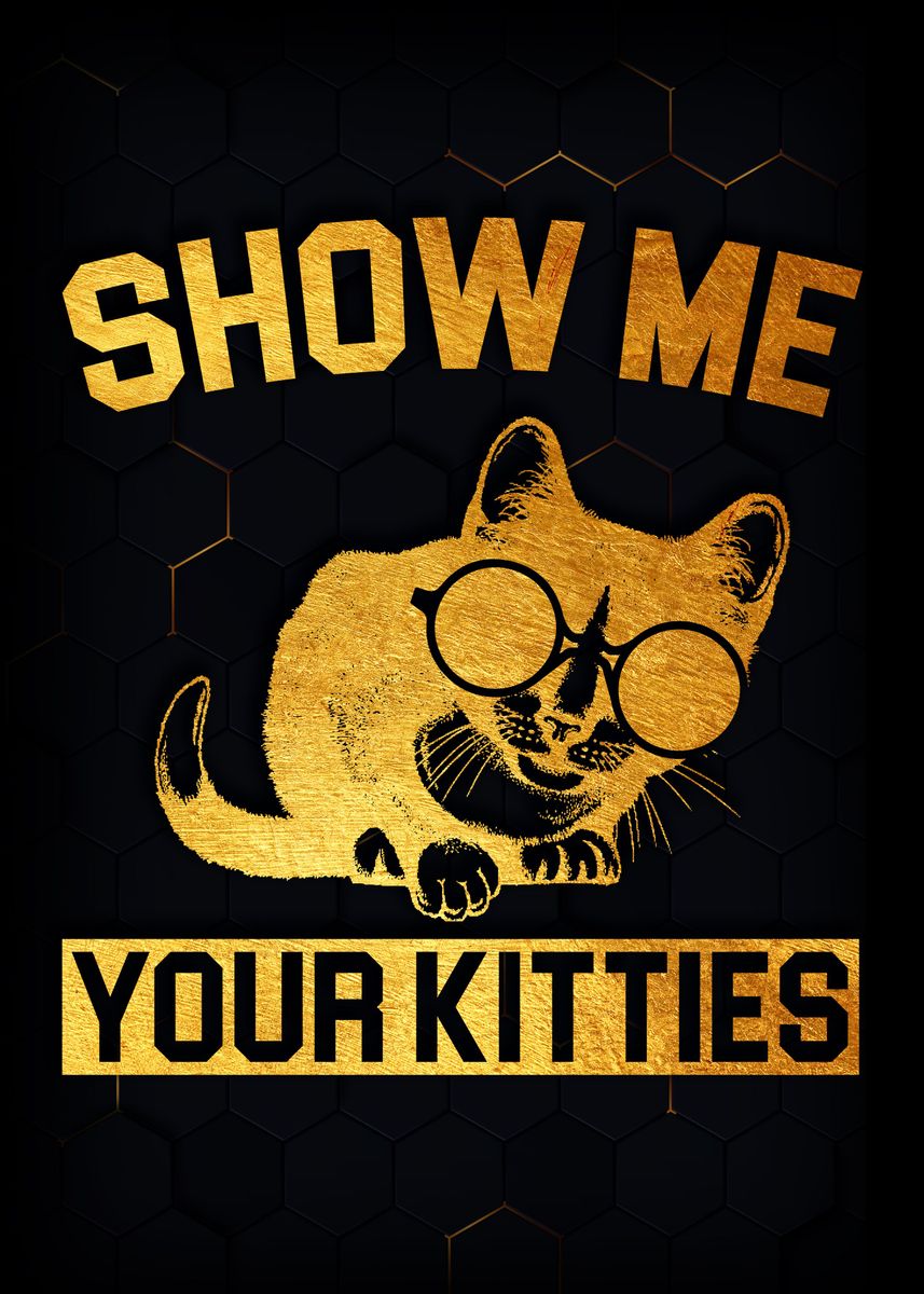 'Show me' Poster, picture, metal print, paint by Denis Siggers | Displate