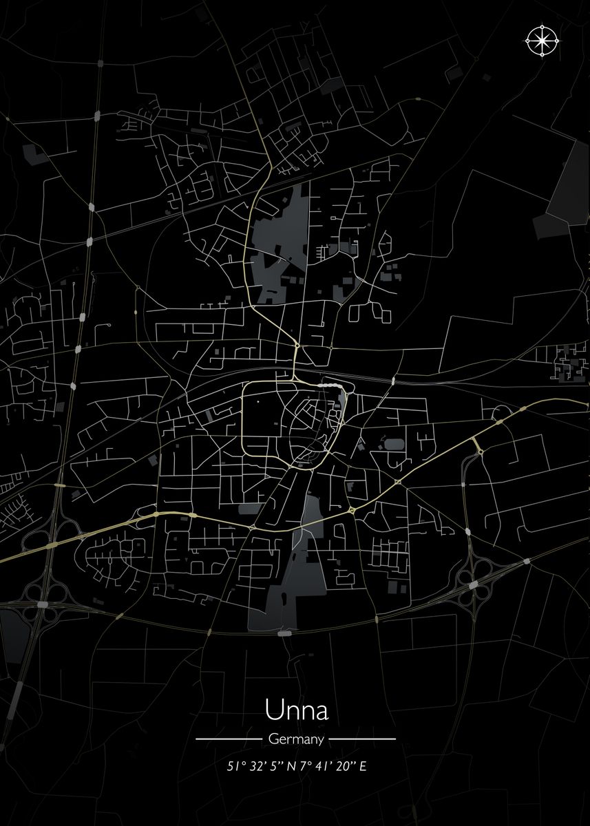 'Unna' Poster, picture, metal print, paint by MaPetiteVille com | Displate