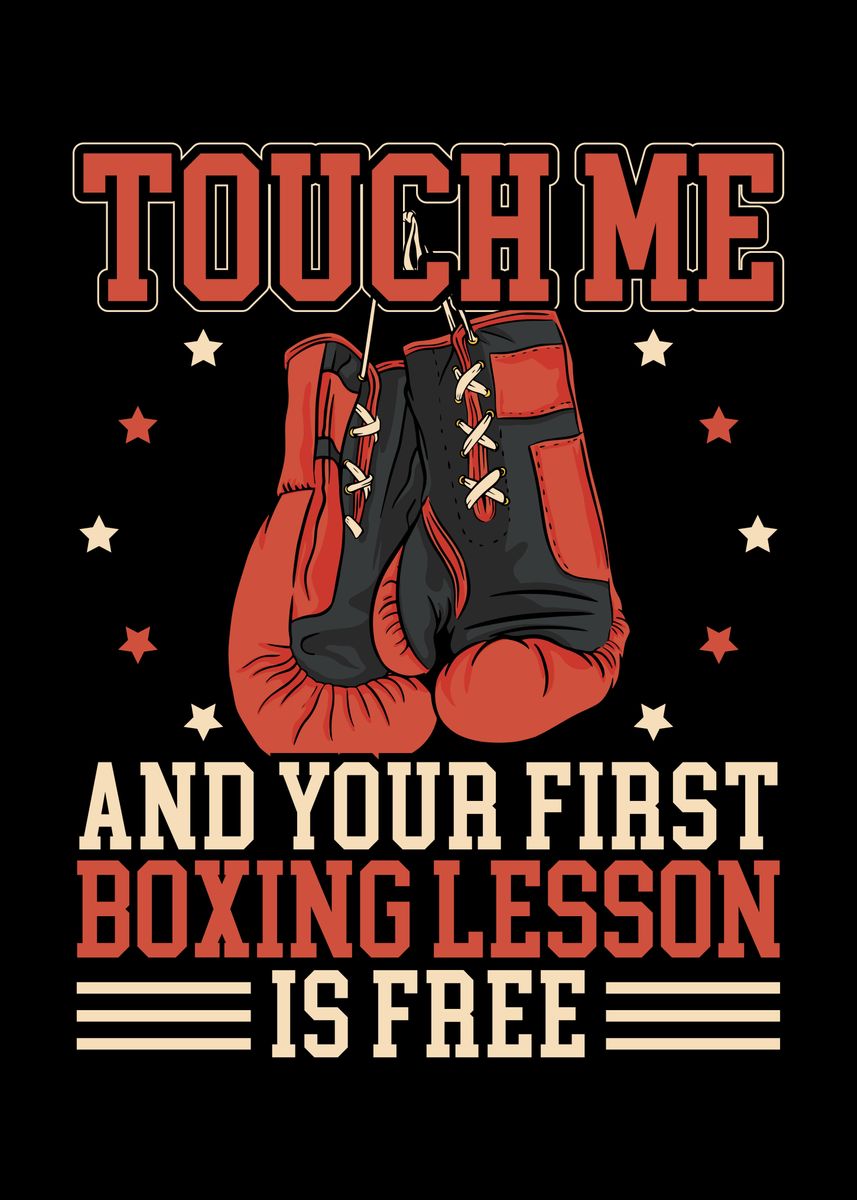 'Boxer' Poster, picture, metal print, paint by NAO | Displate