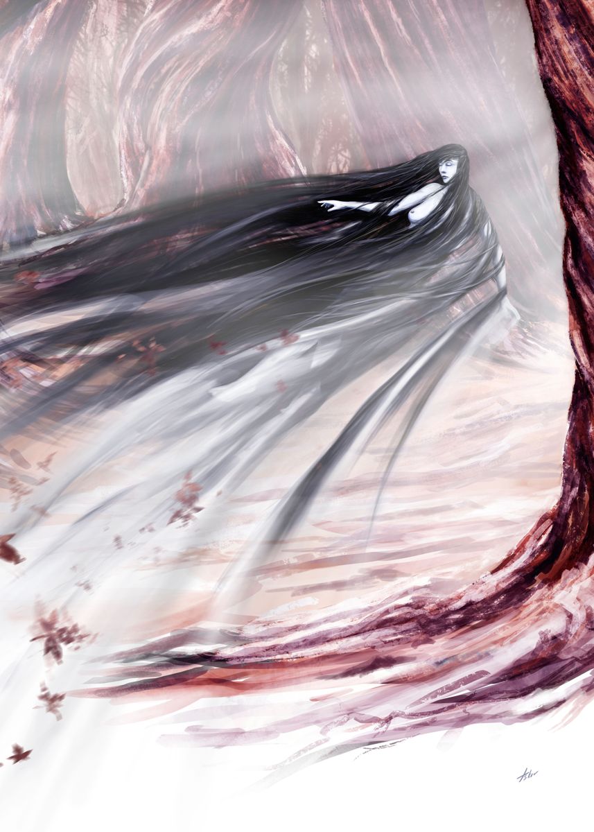 'Felurian' Poster, picture, metal print, paint by Thorkild Skov | Displate