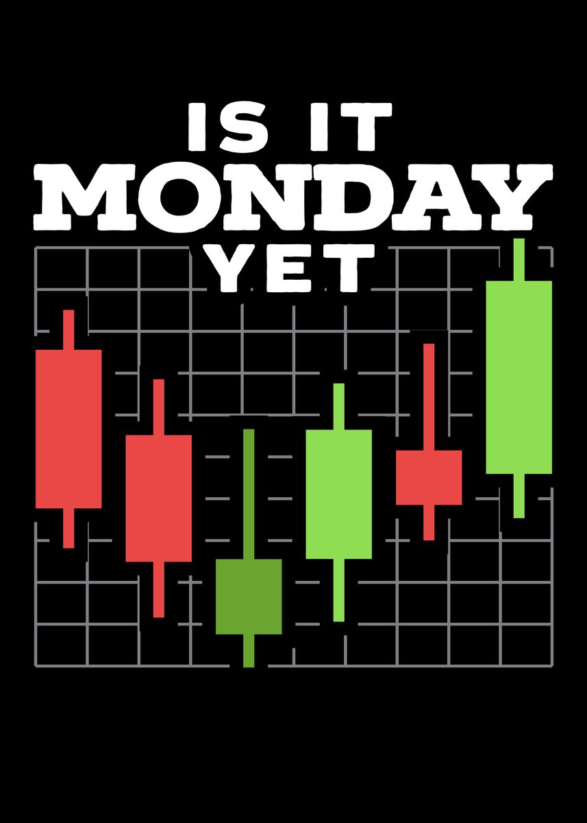 'Is It Monday Yet ' Poster by NAO | Displate