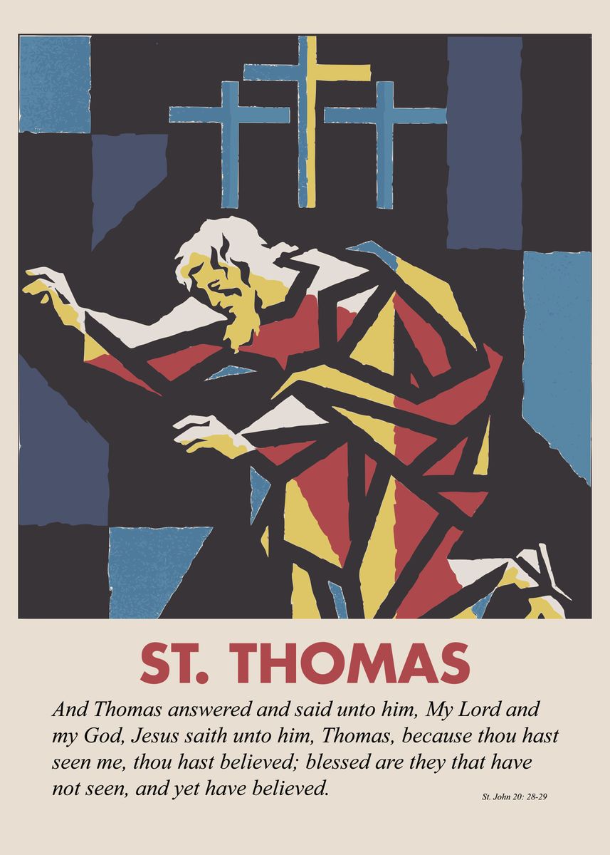 'ST THOMAS' Poster, picture, metal print, paint by Atomic Chinook ...