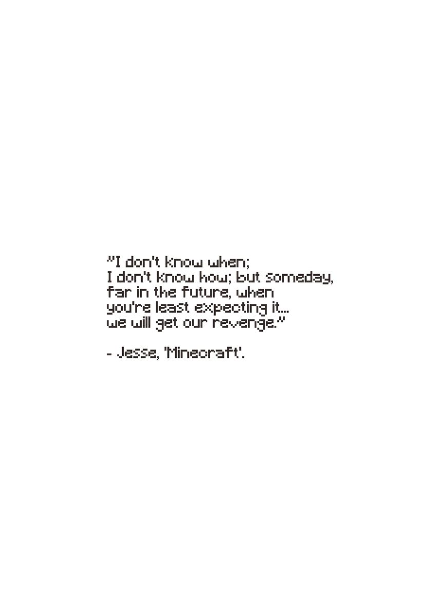 'Jesse quotes ' Poster, picture, metal print, paint by Burhandowski ...
