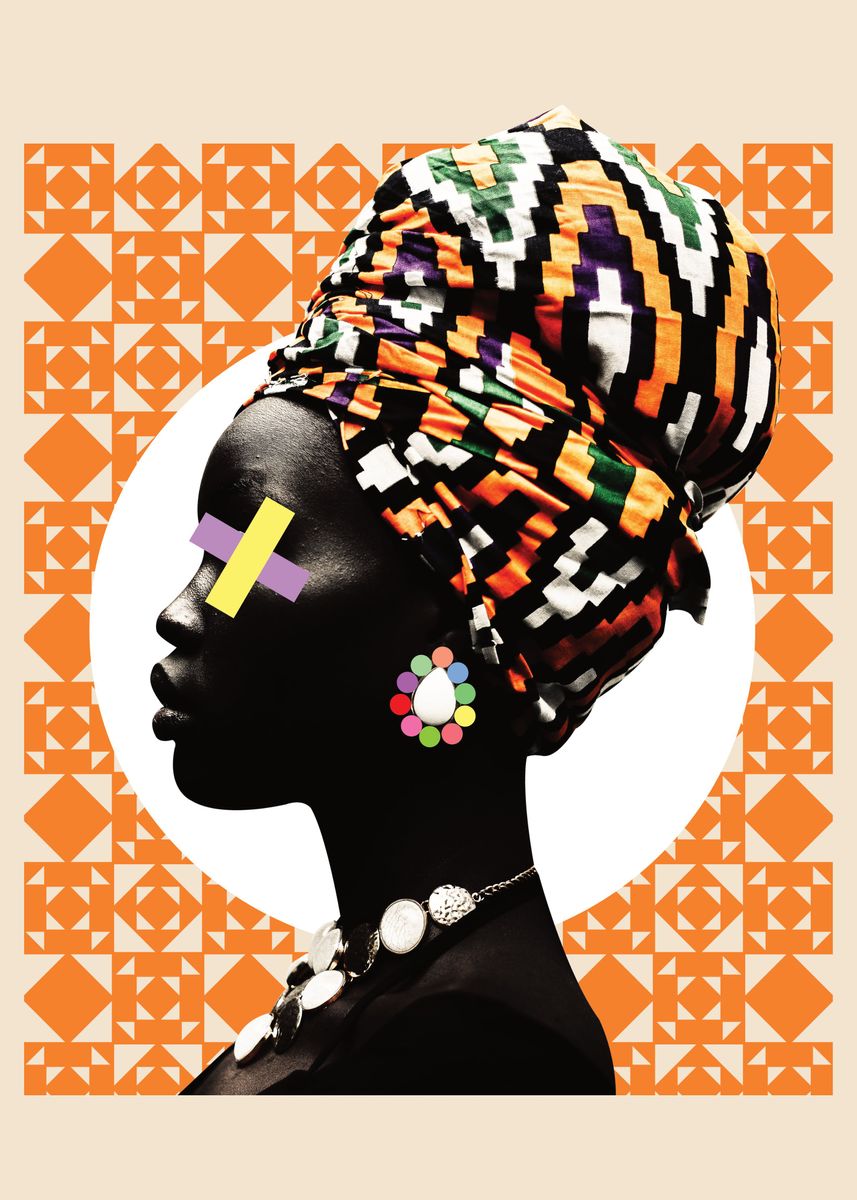 'African women' Poster by Andreas Schellenberg | Displate