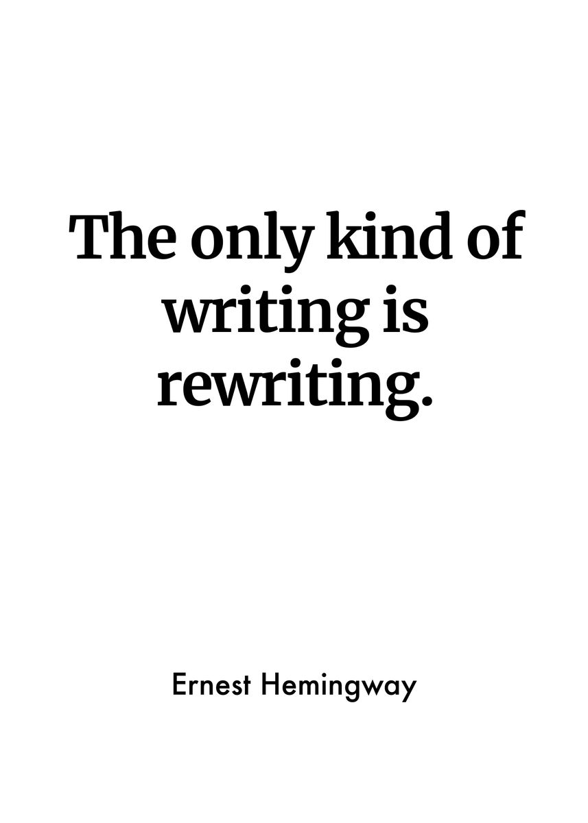 'Ernest Hemingway' Poster, picture, metal print, paint by Jimmy ...