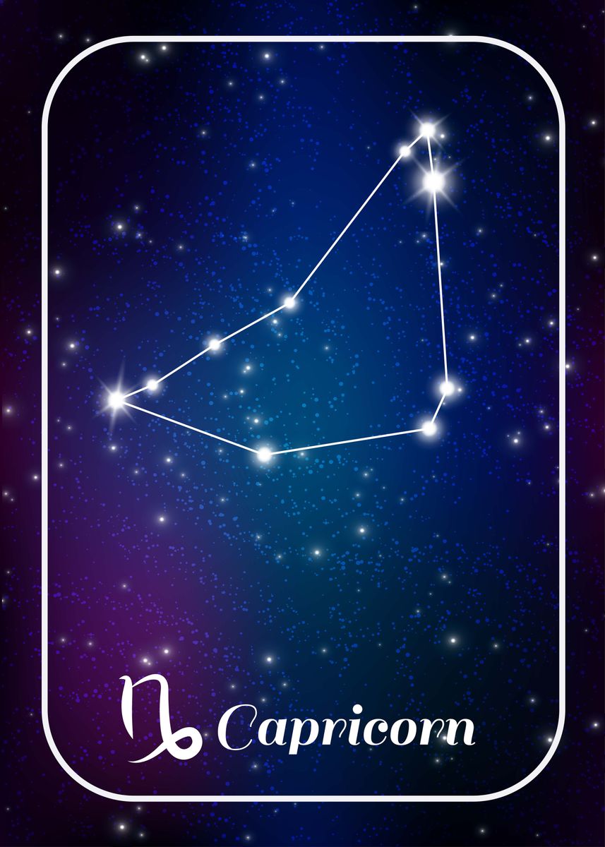 'Capricorn' Poster by UNIKORN | Displate