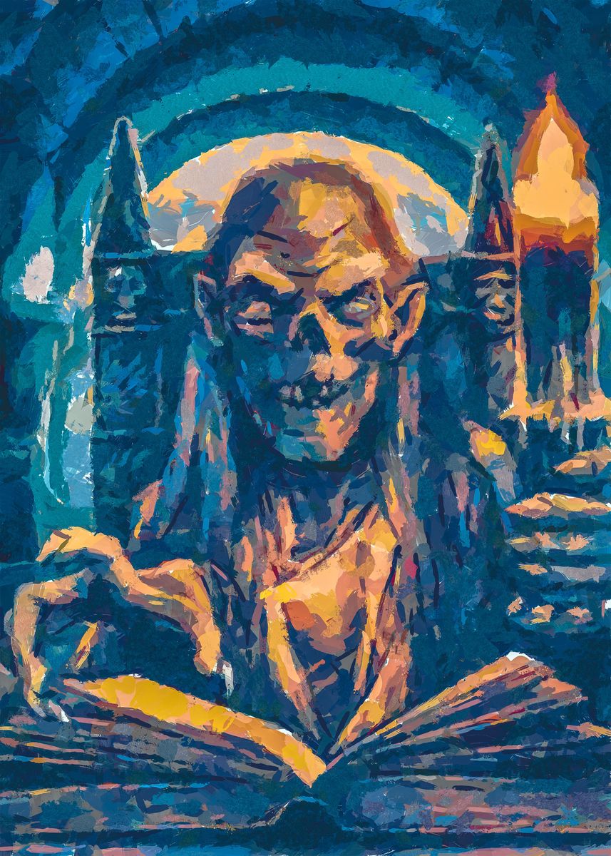 'Crypt Keeper' Poster, picture, metal print, paint by Dark Zeka | Displate