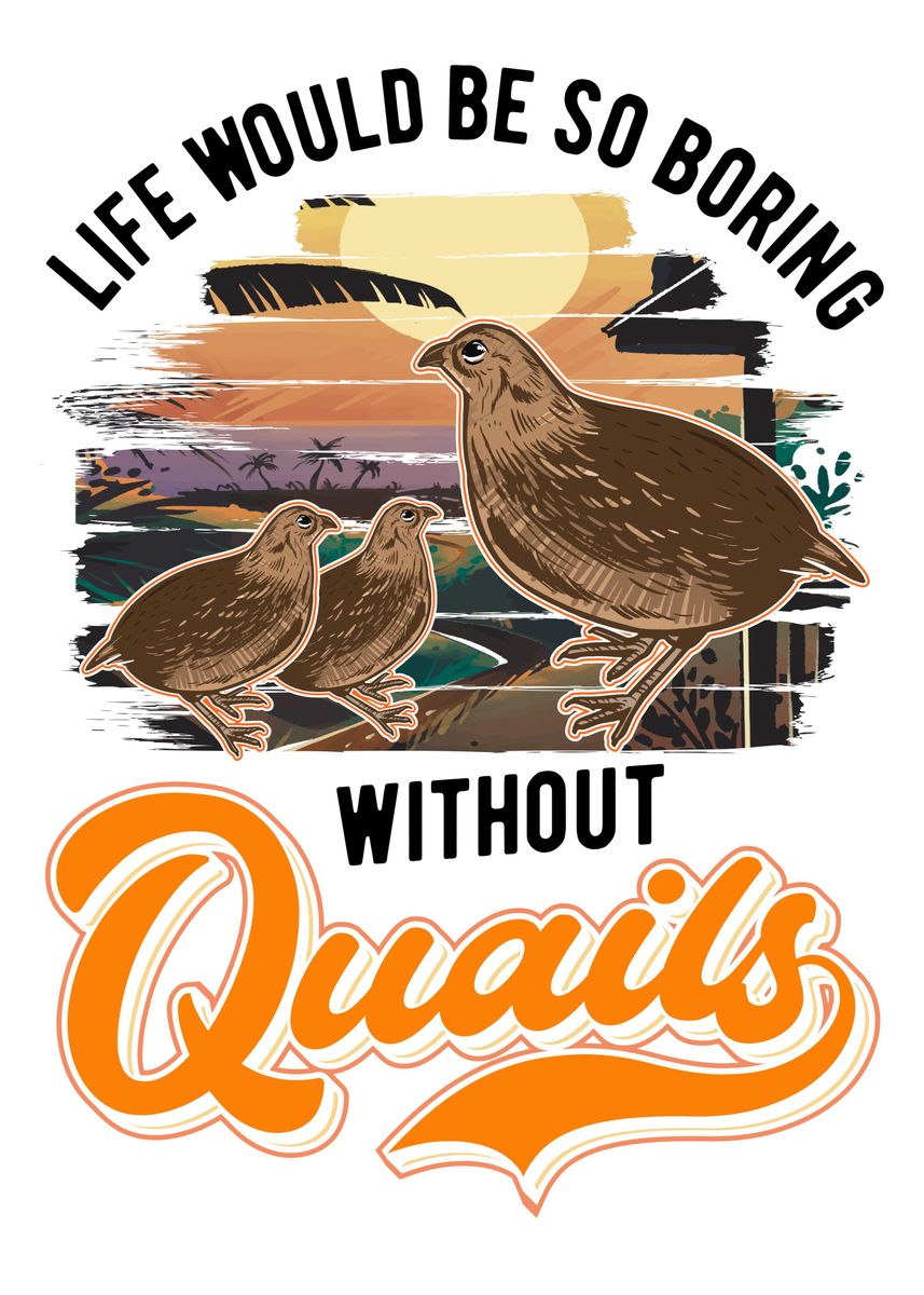 'Life Would Be So Boring Wi' Poster, picture, metal print, paint by ...